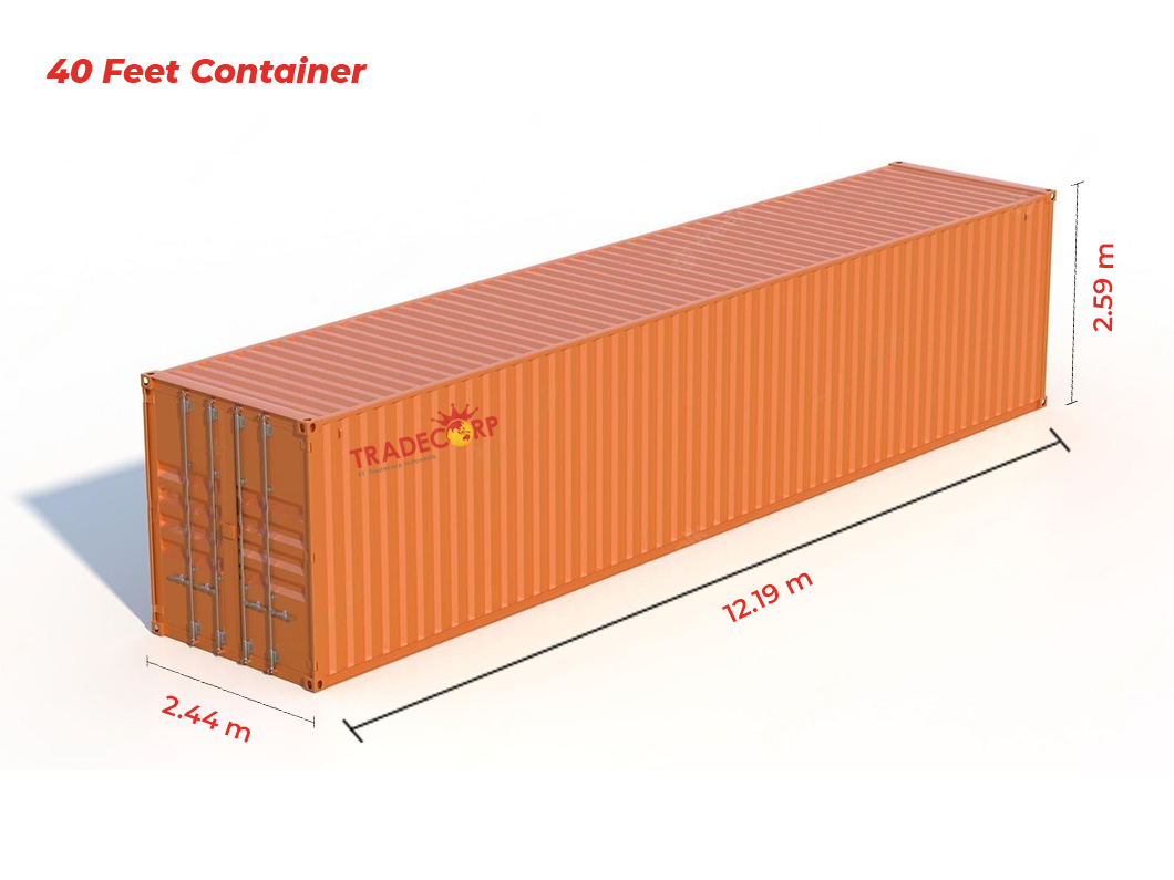 Ukuran Container 40 feet Archives | Tradecorp Blog