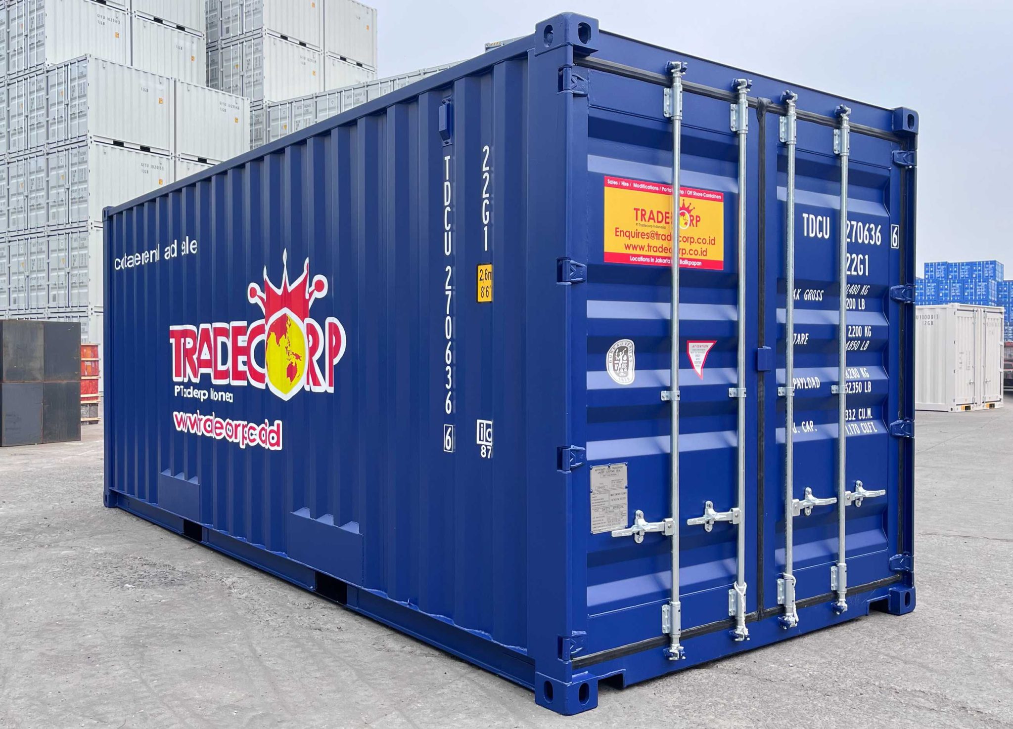 Jenis Mobil Container 20 Feet dan Spesifikasinya