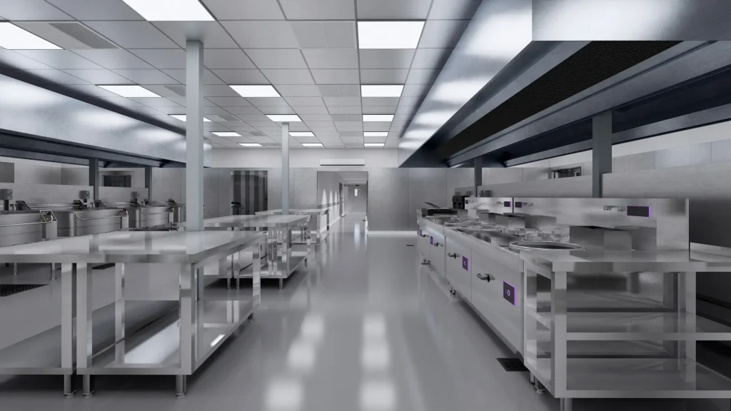 Build a Large Catering Kitchen with a Steel Frame | Tradecorp Blog