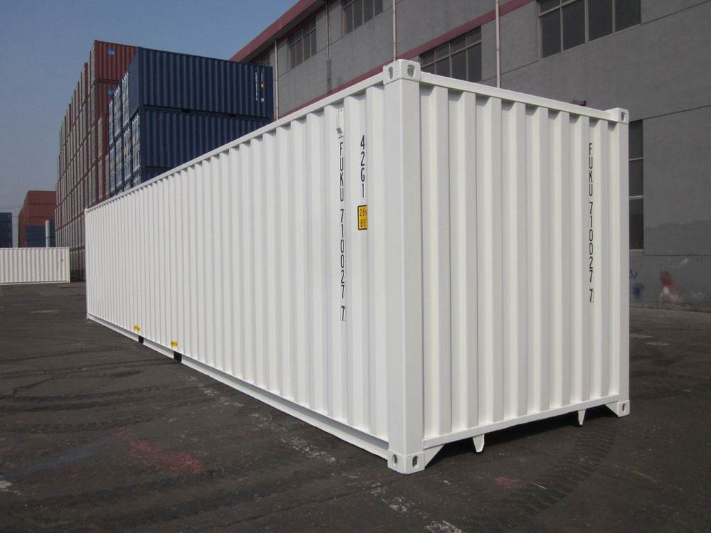 40' General Purpose Shipping Container (Pure White) | Tradecorp