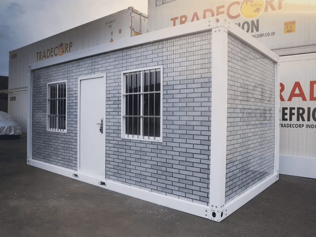 Rumah Modular Container Cek Konstruksi Bangunan & Harga Jual