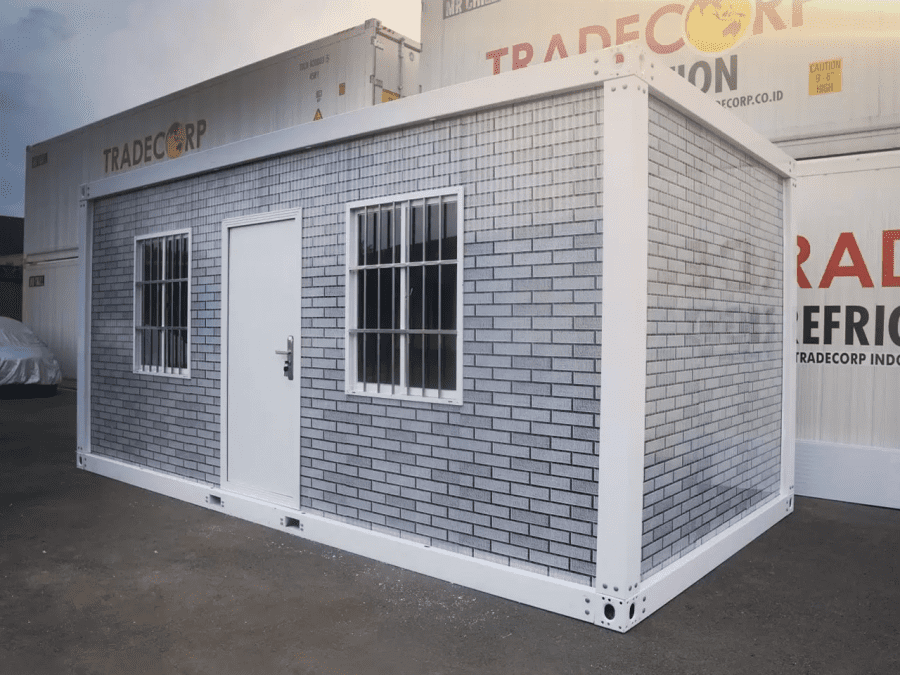 Rumah Modular Container Cek Konstruksi Bangunan & Harga Jual