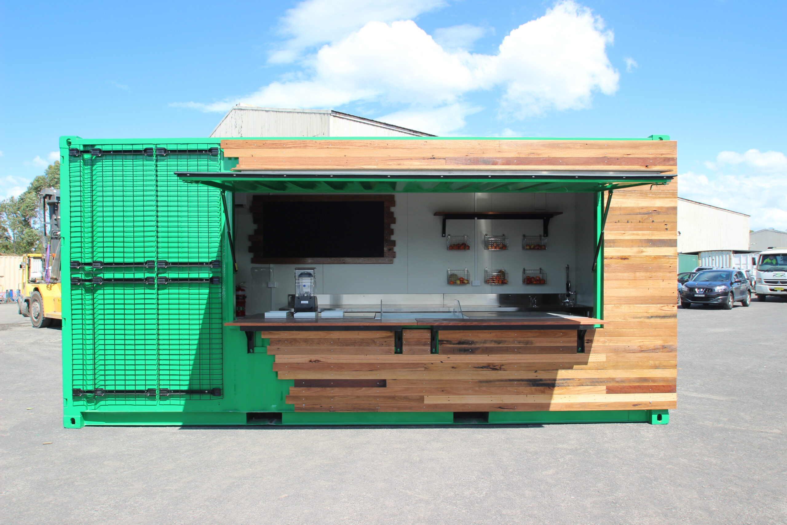 Container Bars 20ft and 40ft for Sale and Rent
